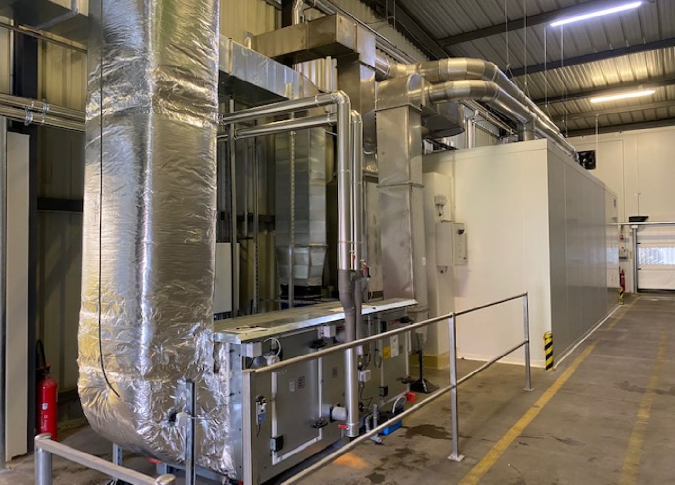 Installation d’une centrale de traitement d’air pour un leader européen ...